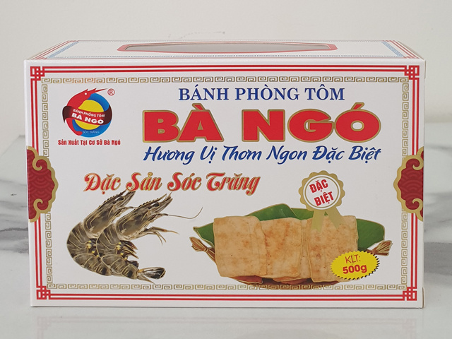 Bánh phồng tôm Bà Ngó cao cấp Sóc Trăng